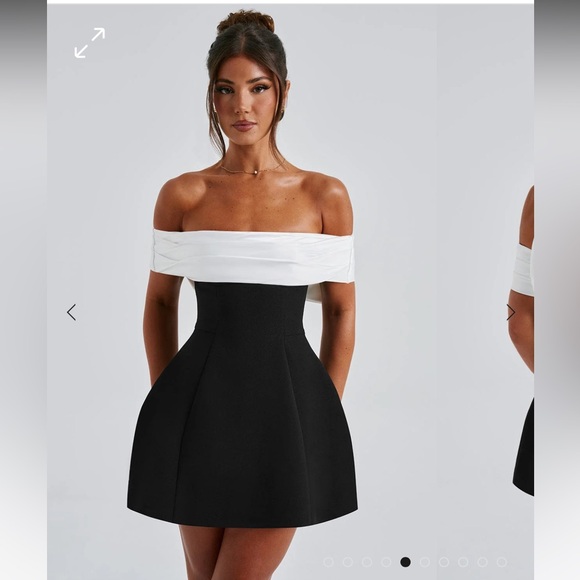 Dresses | Delta Mini Dress Blackwhite | Poshmark